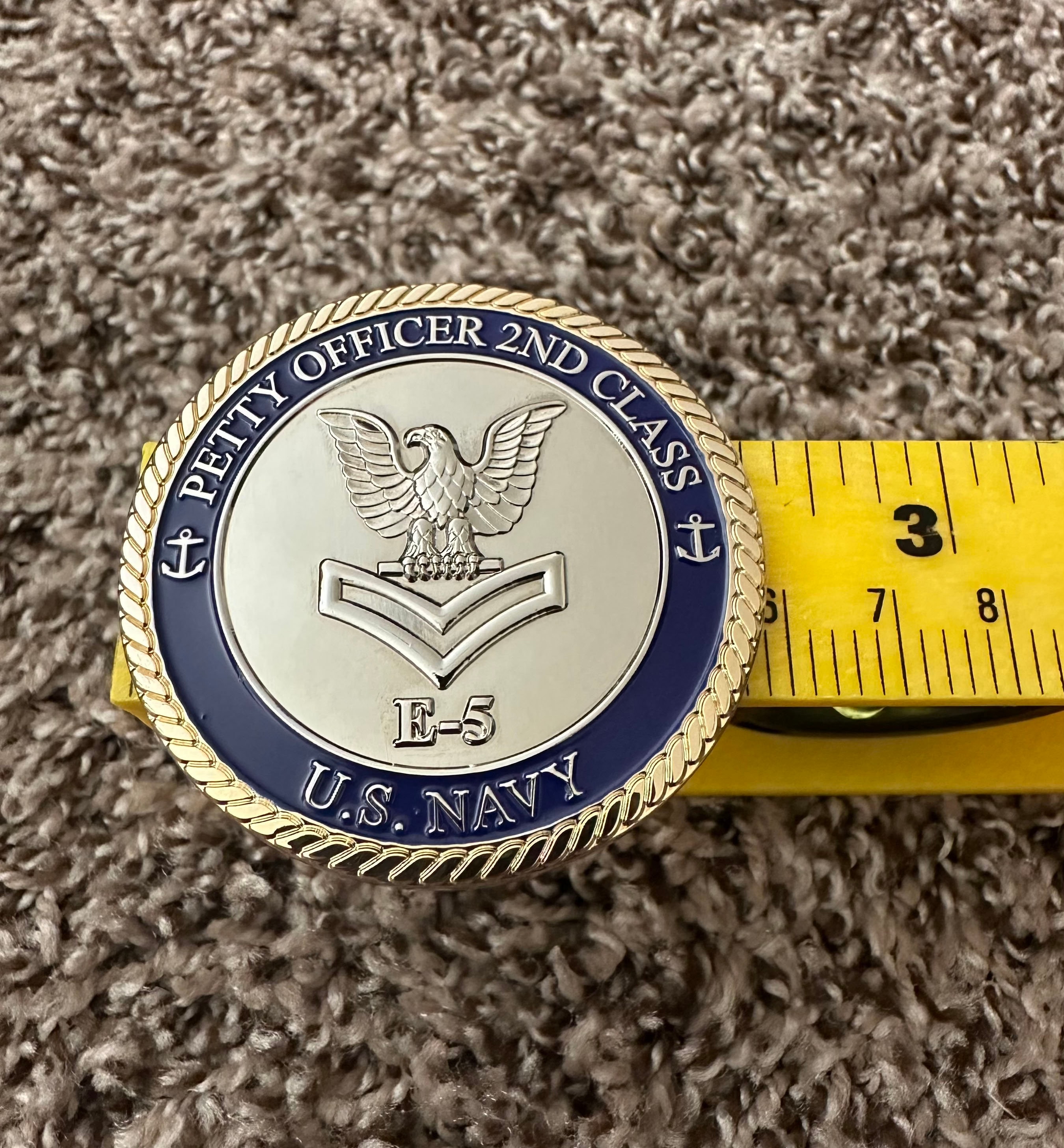 Navy Petty Officer Challenge Coins, PO1, PO2, PO3 - Etsy