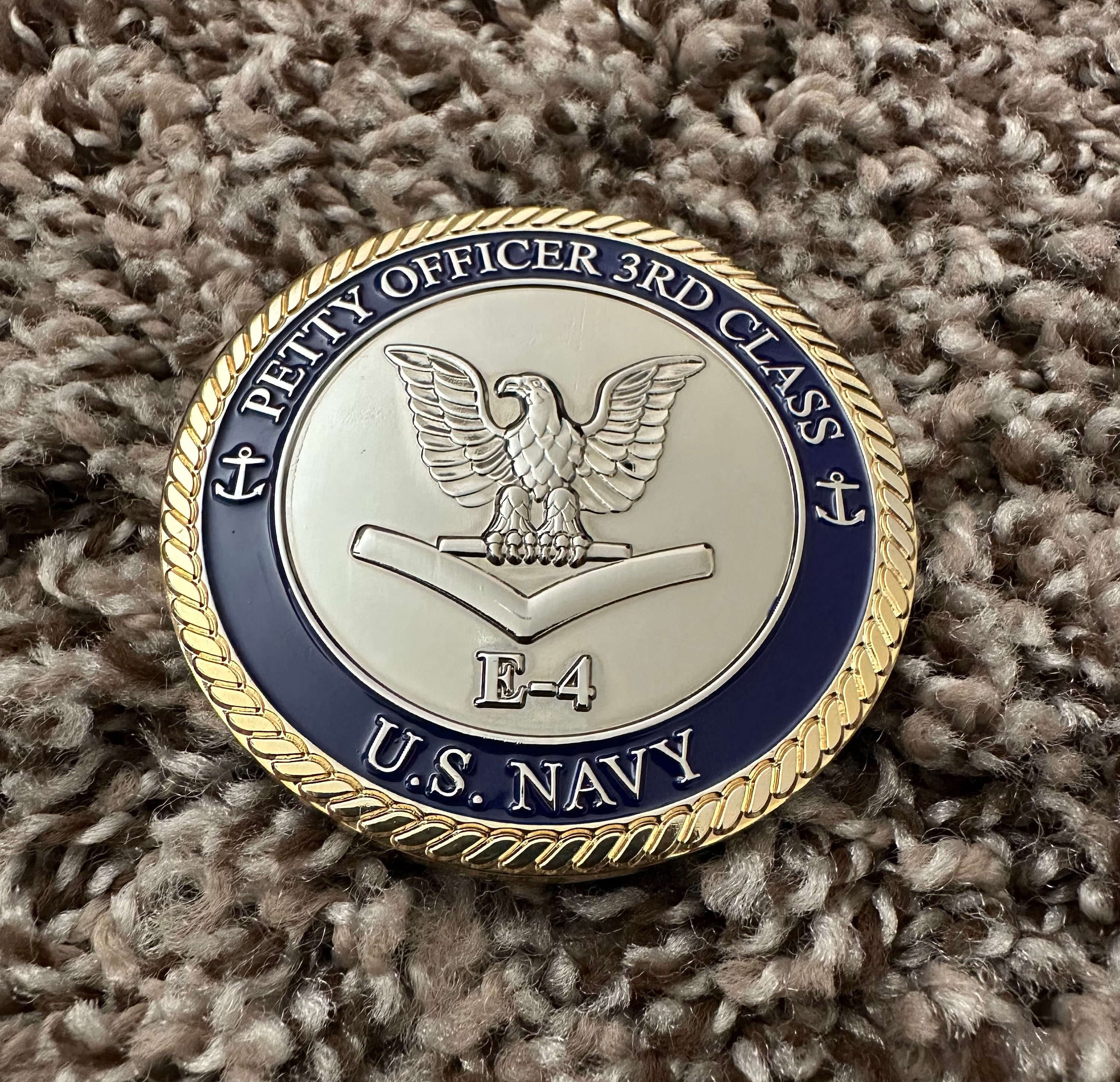 Navy Petty Officer Challenge Coins, PO1, PO2, PO3 - Etsy