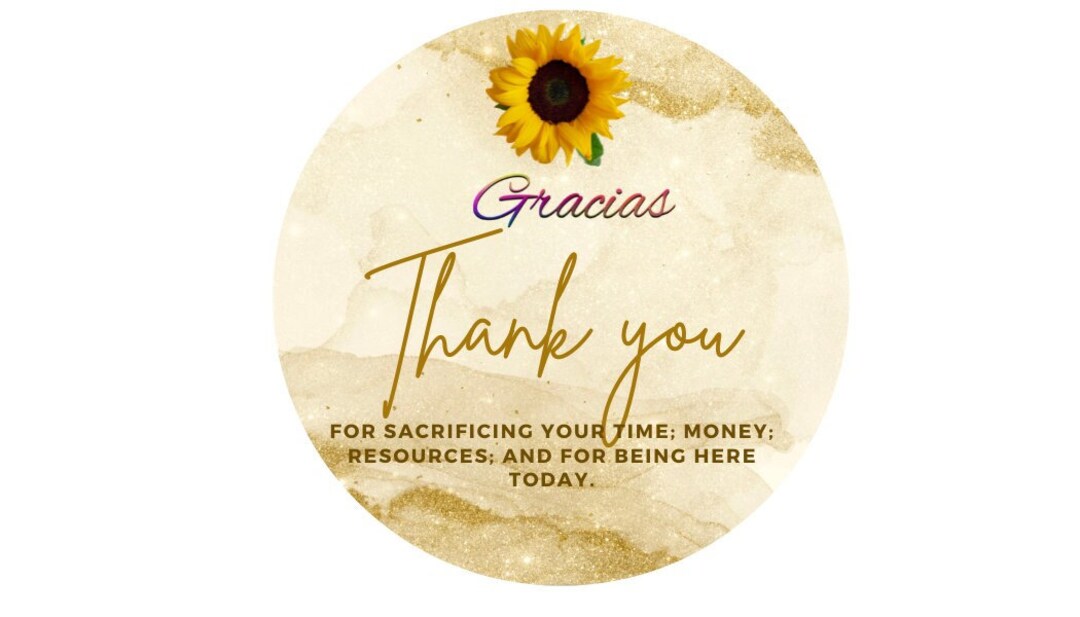 THANK YOU - GRACIAS - Etsy