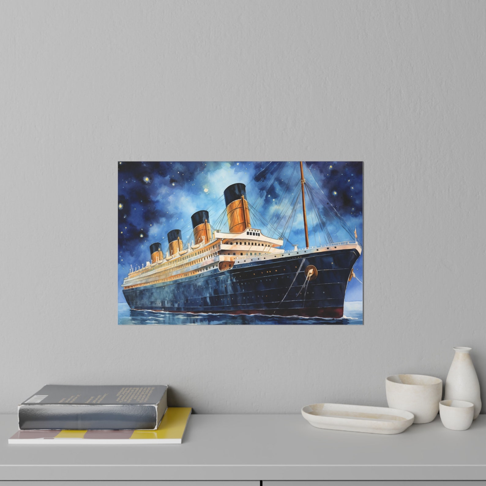 Custom Titanic Wall Decal - Etsy