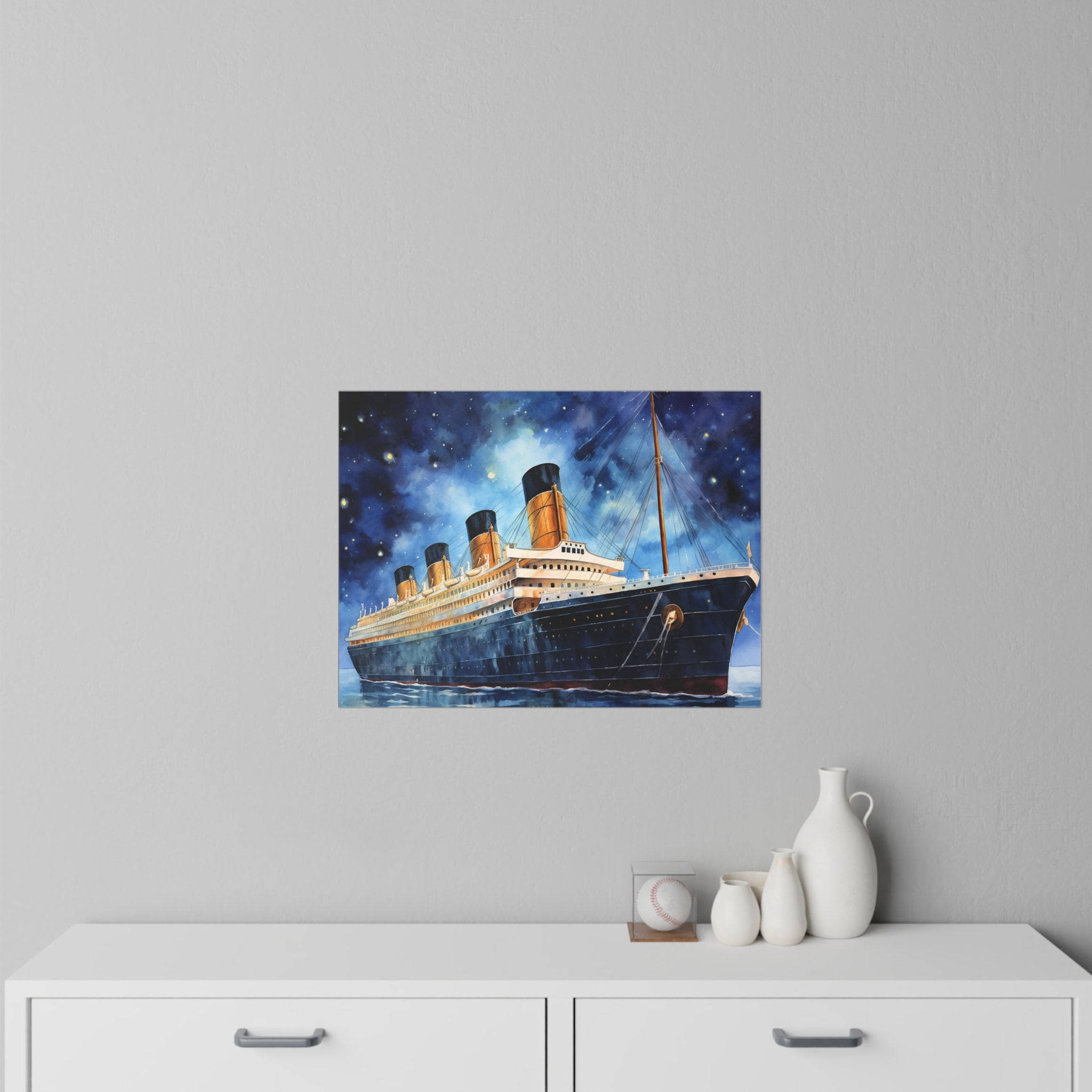 Custom Titanic Wall Decal - Etsy