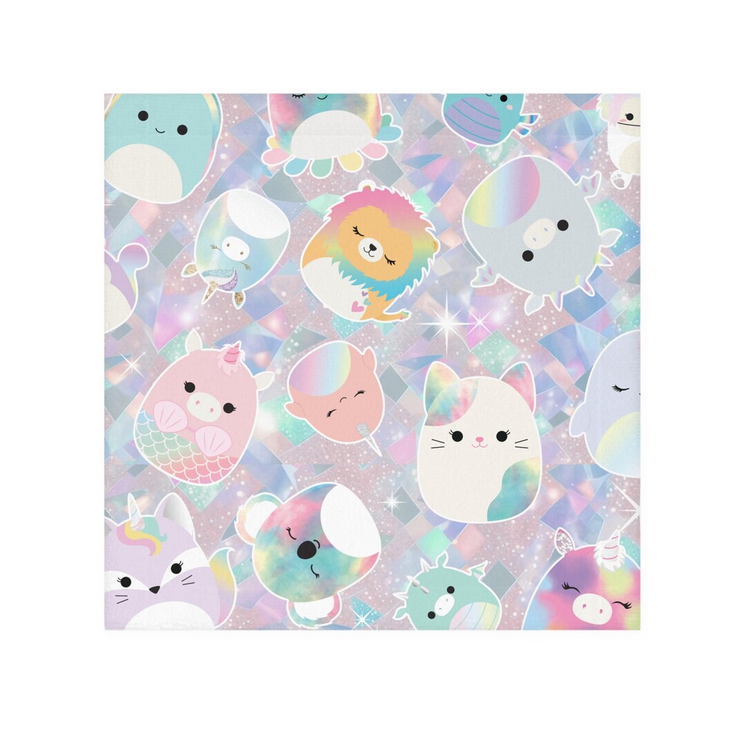 Custom Squishmallows Face Towel - Etsy