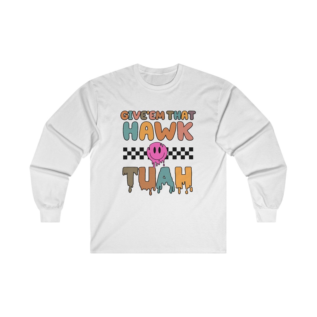 Custom Hawk Tuah Unisex Ultra Cotton Long Sleeve Tee - Etsy