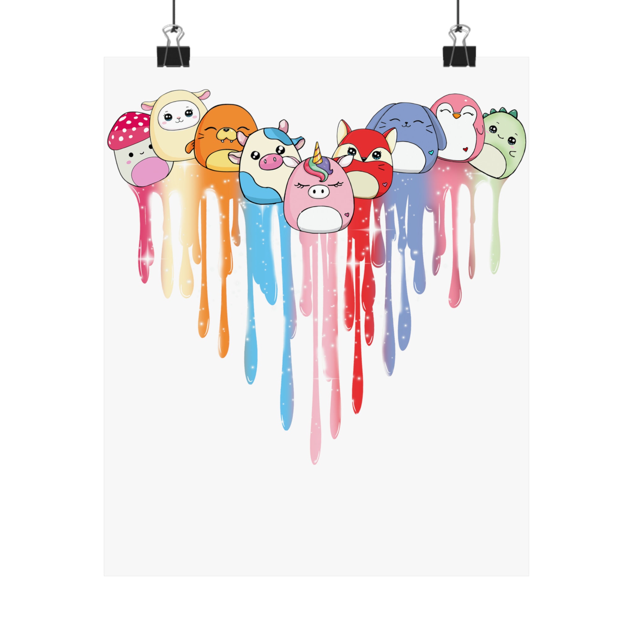Custom Squishmallows Matte Vertical Posters - Etsy
