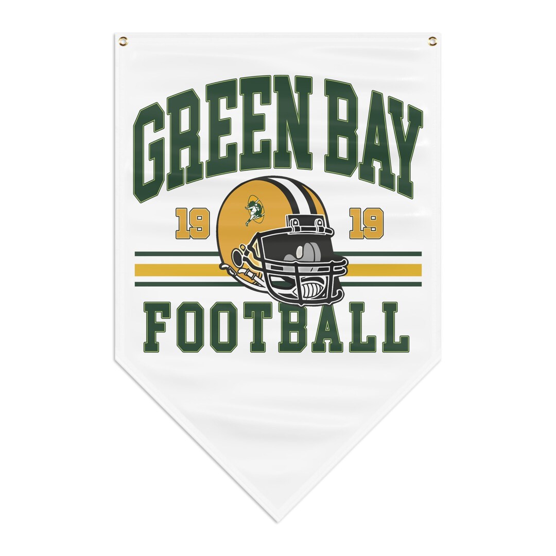 Custom Green Bay Packers Pennant Banner - Etsy