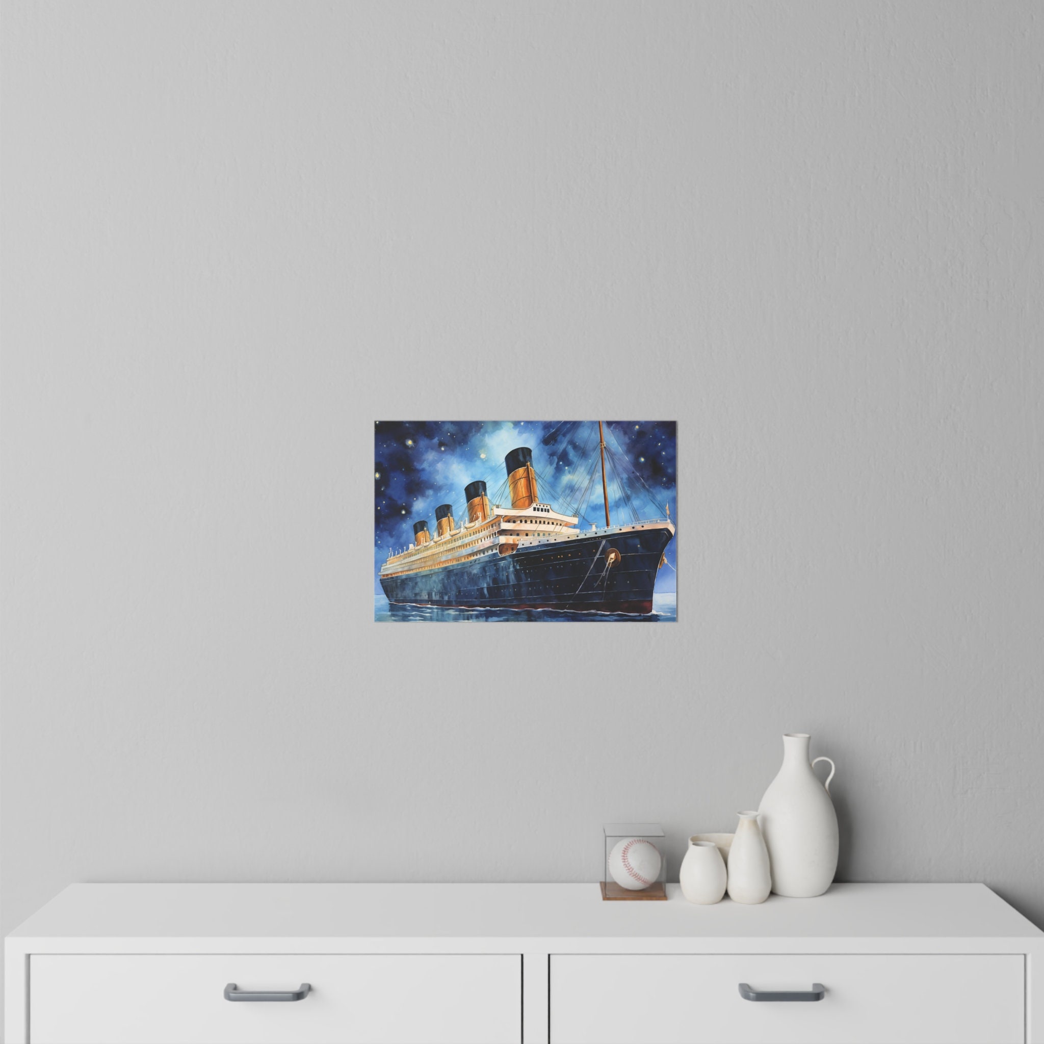 Custom Titanic Wall Decal - Etsy