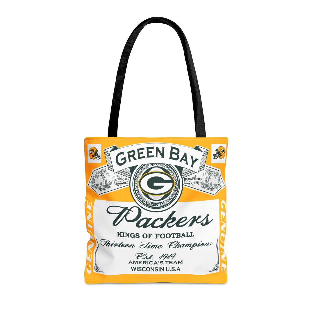 Custom Green Bay Packers Tote Bag (AOP) - Etsy