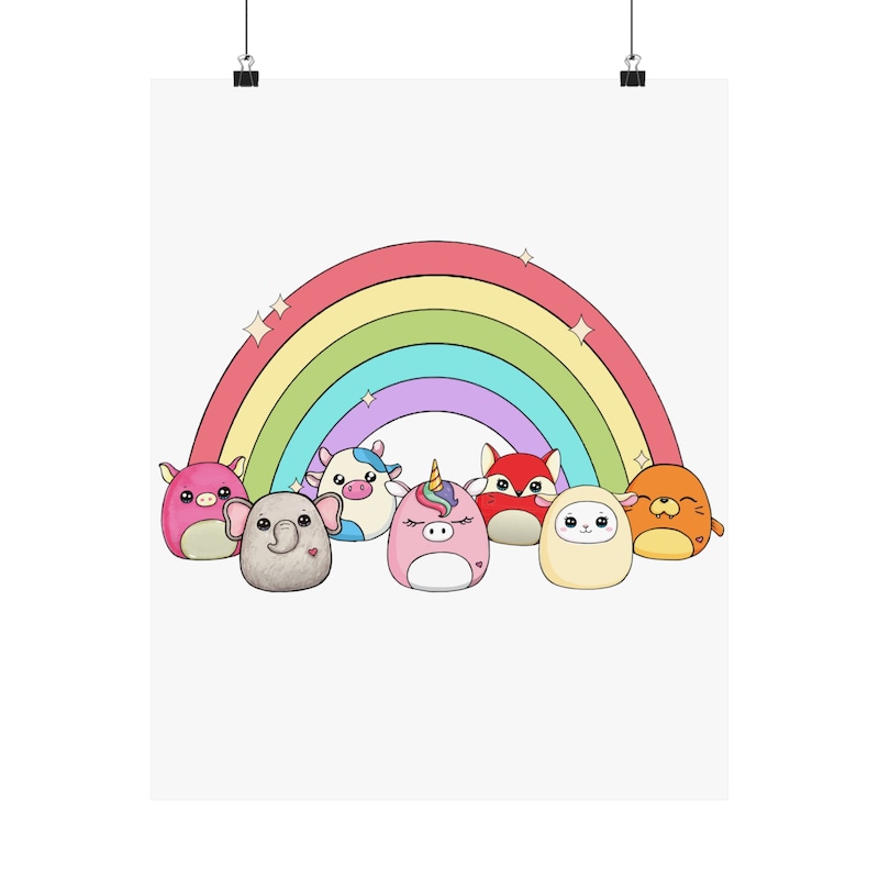 Squishmallow Clip Art - Etsy