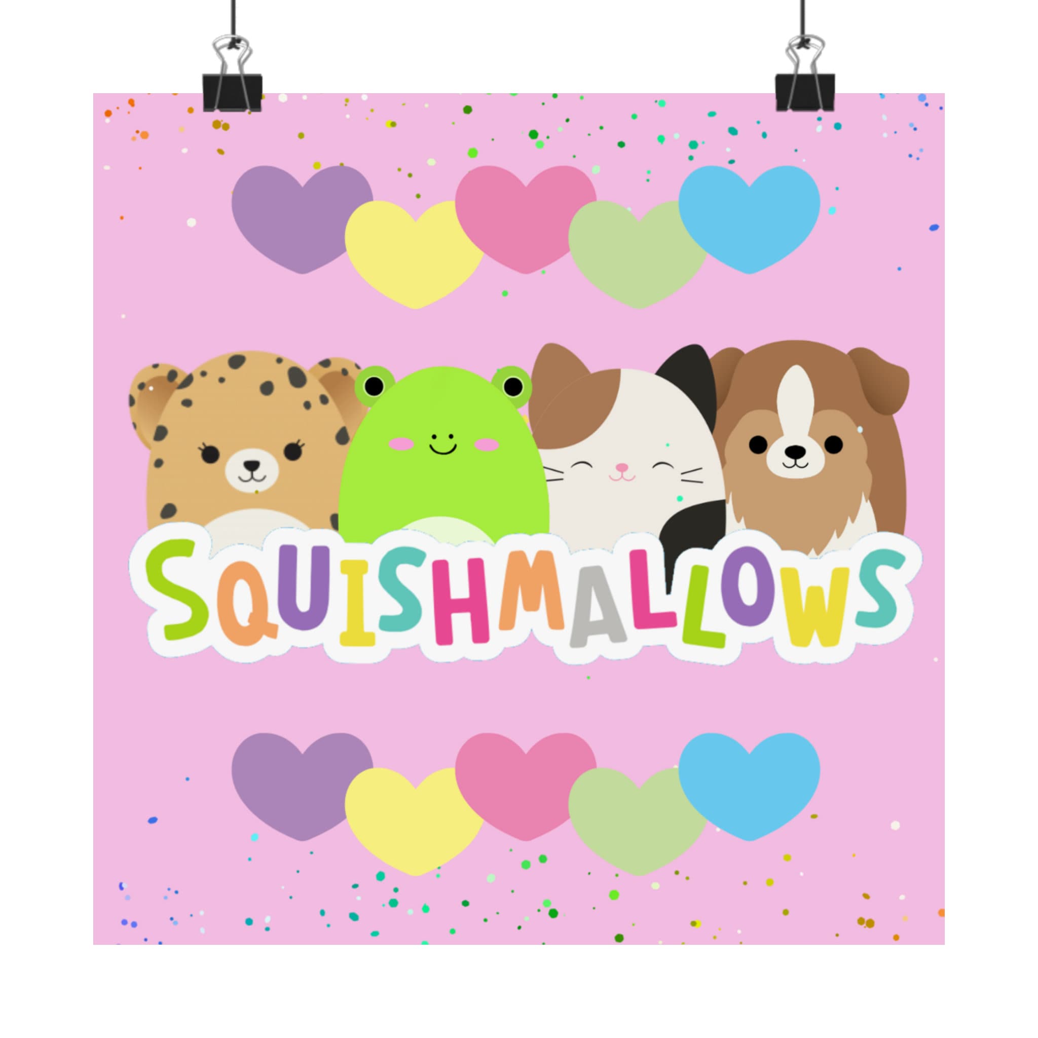 Custom Squishmallows Matte Vertical Posters - Etsy