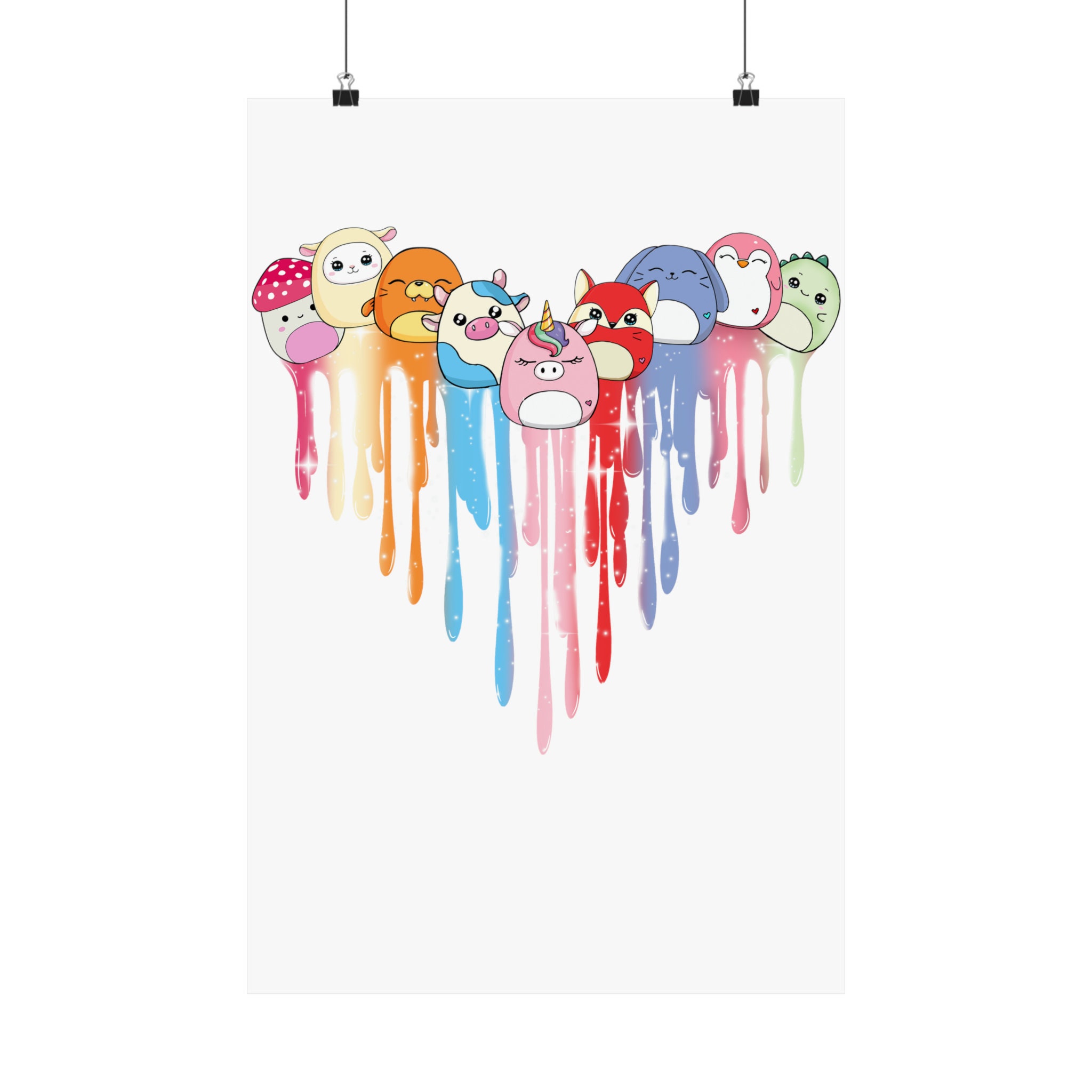 Custom Squishmallows Matte Vertical Posters - Etsy