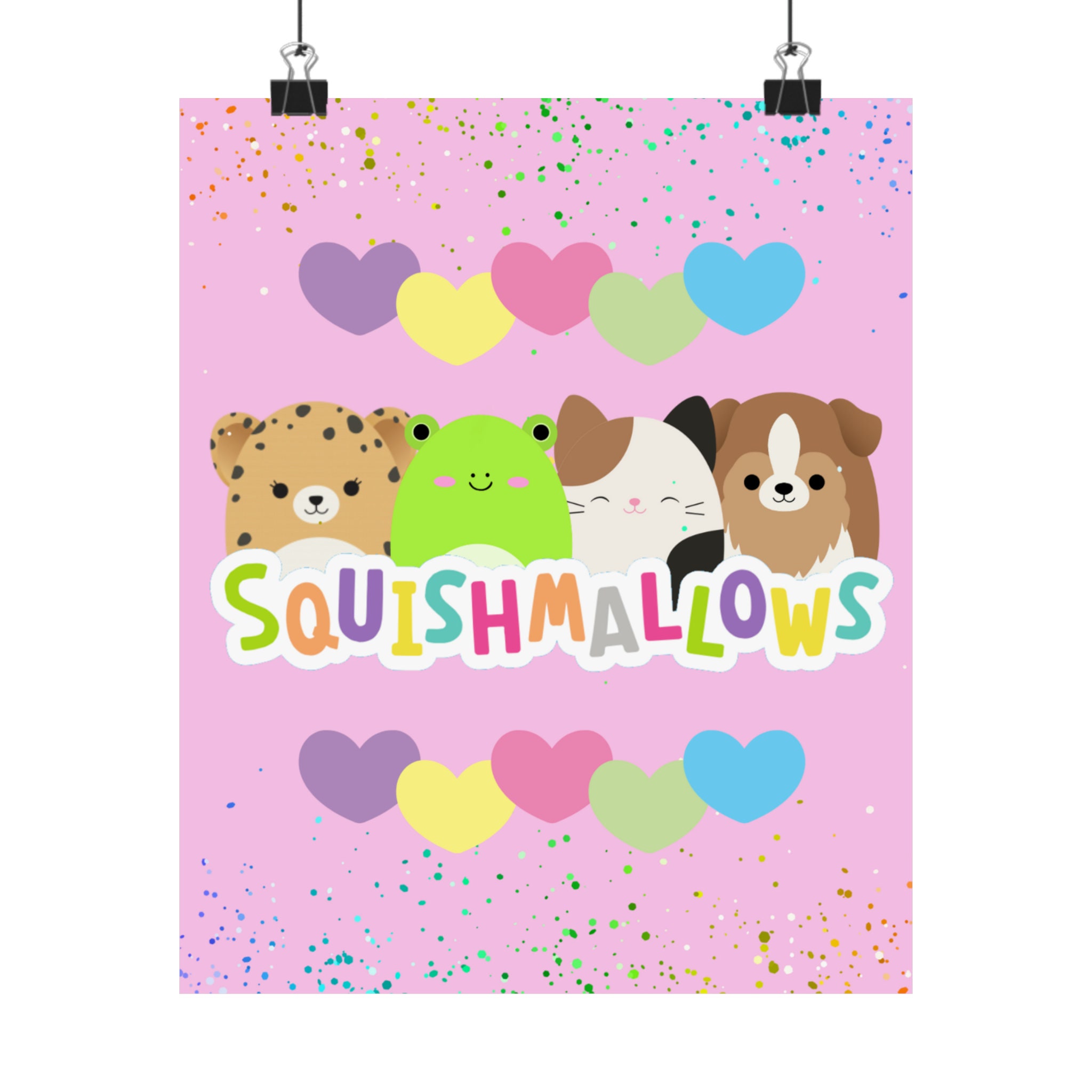 Custom Squishmallows Matte Vertical Posters - Etsy