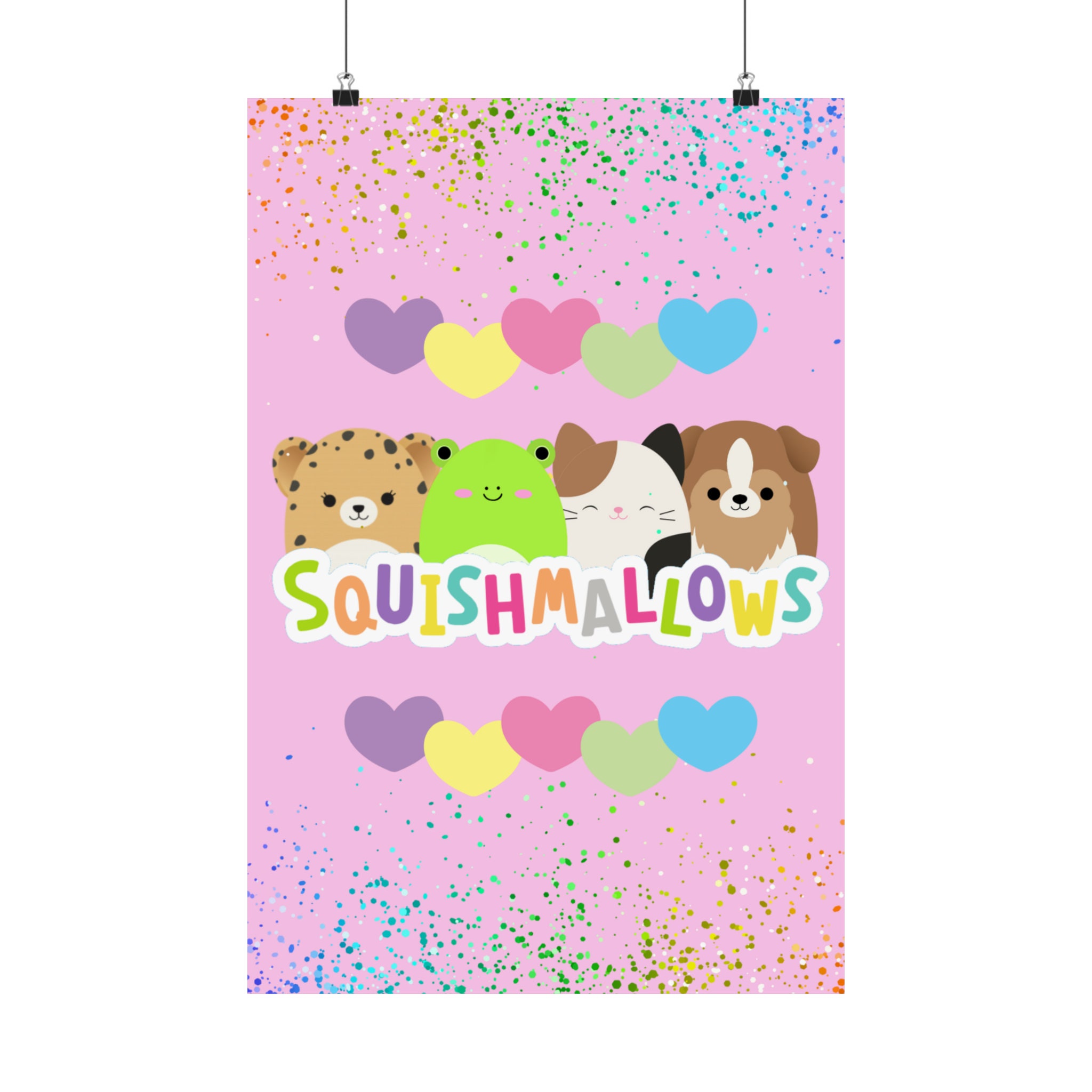 Custom Squishmallows Matte Vertical Posters - Etsy
