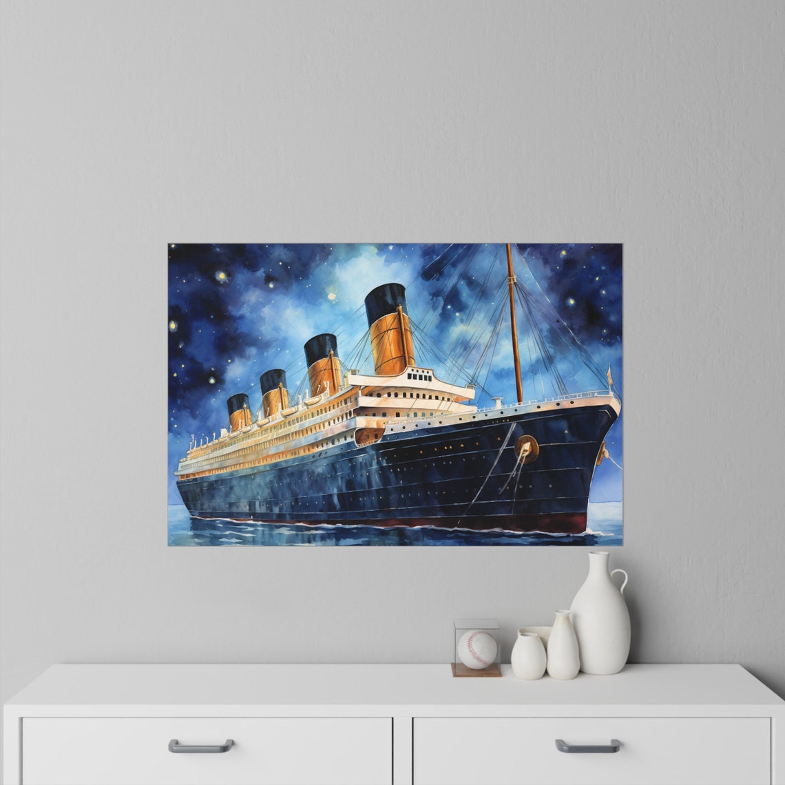 Custom Titanic Wall Decal - Etsy