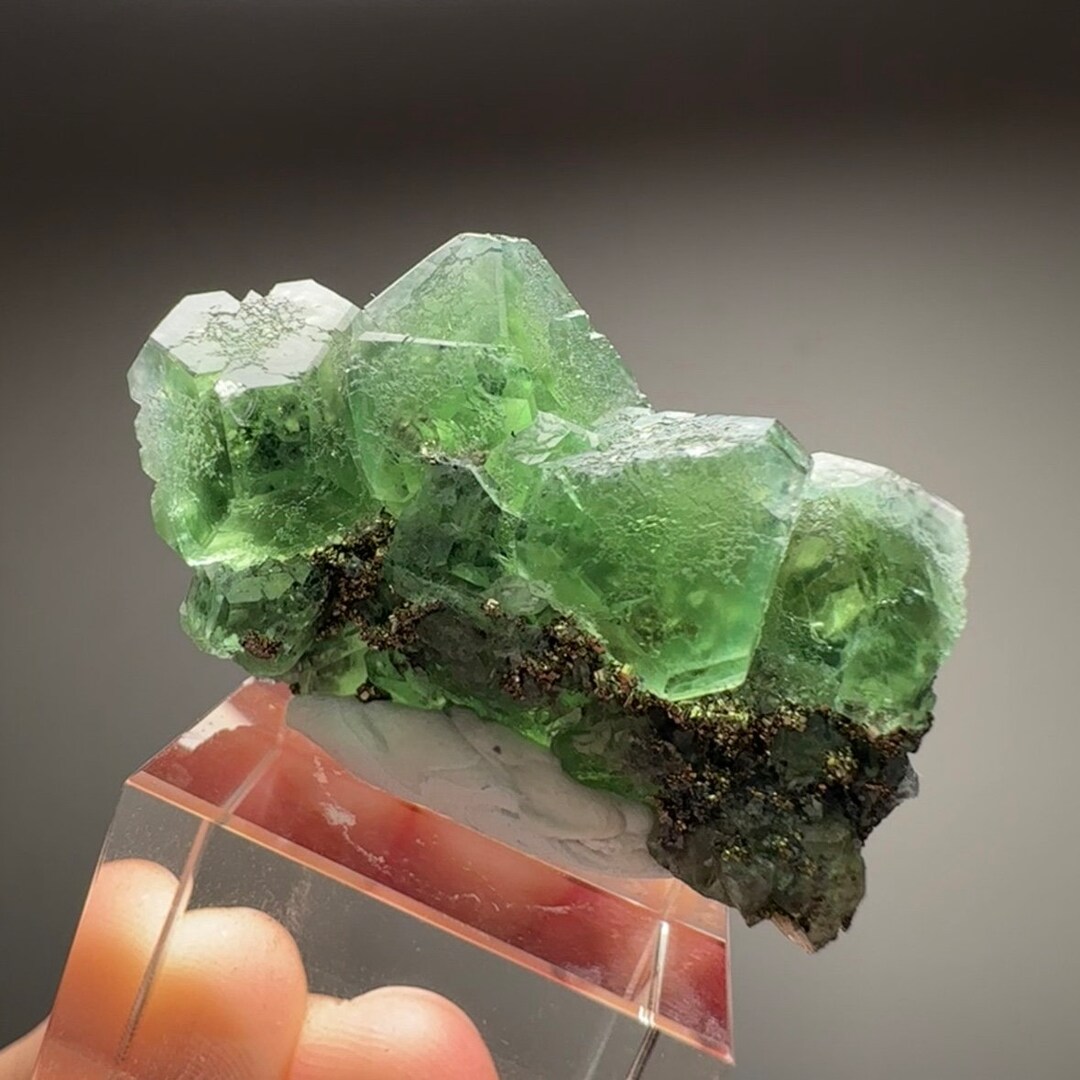 Peru Fluorite With Etchings From Milpo Mine, Cerro De Pasco B - Etsy