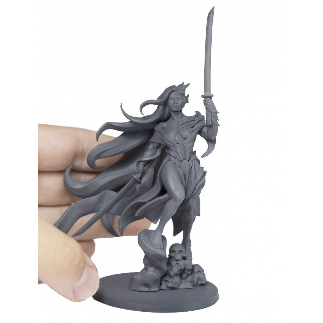 Gemini Character 70mm Scale Dnd Baldur's Gate Unpainted Dungeon and ...