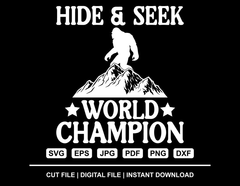 Sasquatch T-shirt Designs Bundle, Sasquatch T-shirt Designs, Sasquatch ...