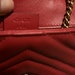 Gucci GG Marmont Flap Bag Matelasse Leather Super Mini Red - Etsy