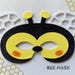 Bee Mask, Queen Bee Party Mask for Kids and Adult, Halloween Dress up ...