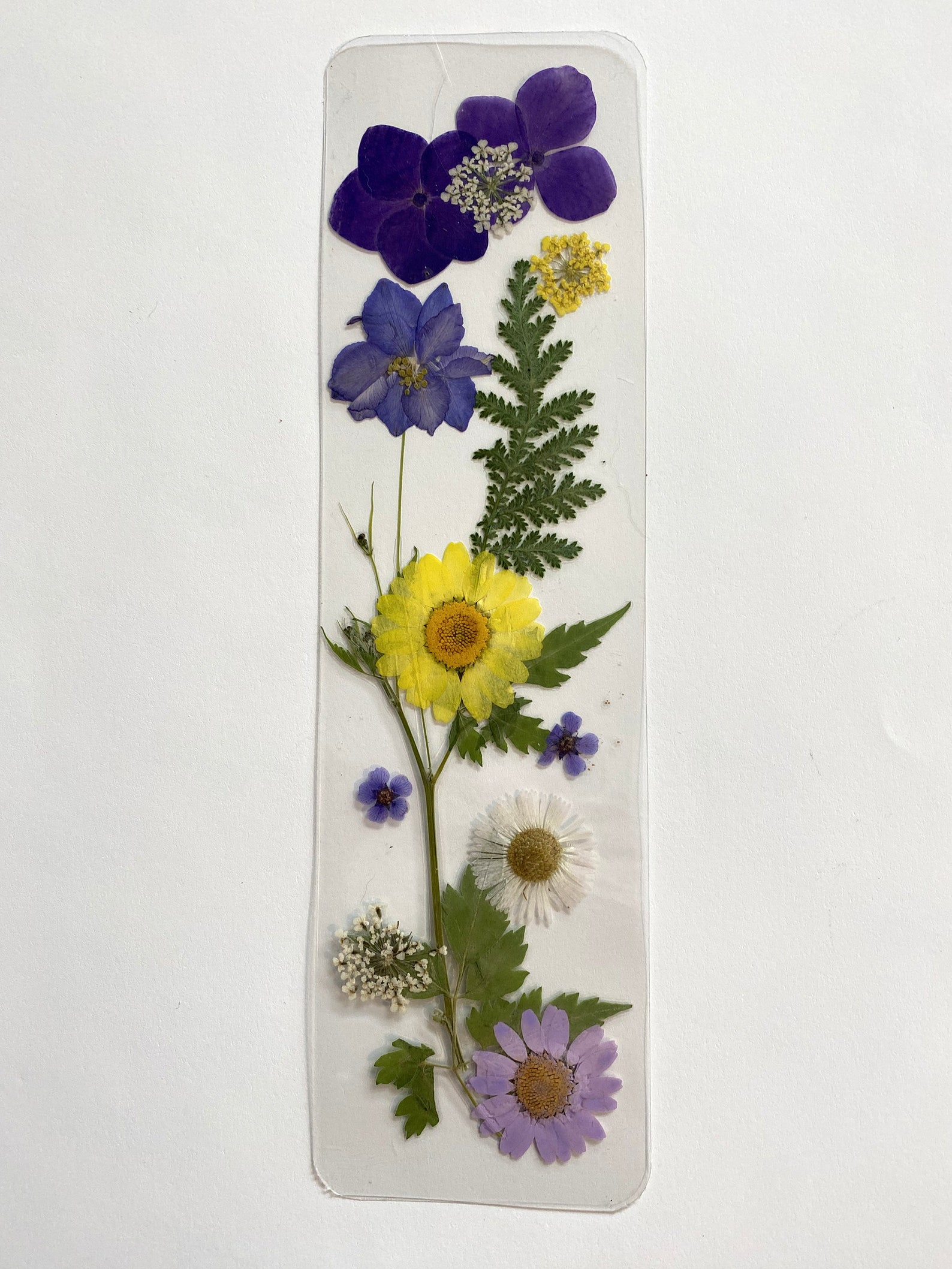 Handcrafted Laminated Pressed Flower Bookmark Cute Bookmark Gift for ...