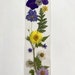Handcrafted Laminated Pressed Flower Bookmark Cute Bookmark Gift for ...