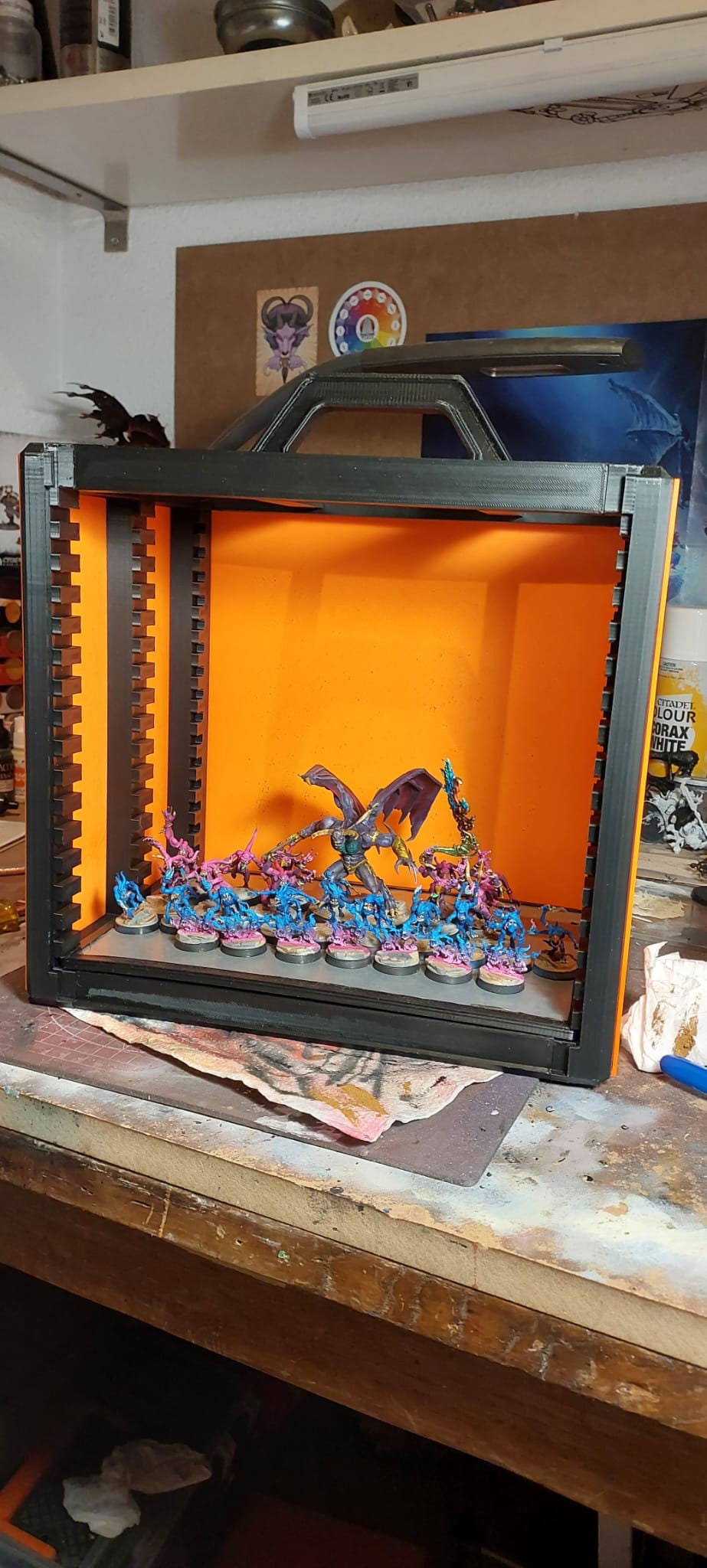 Custom 3D Printed Briefcase for Transporting Miniatures - Etsy