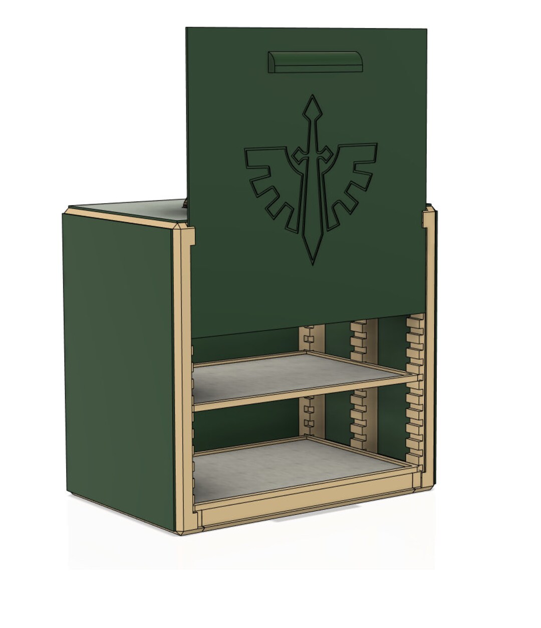 Custom 3D Printed Briefcase for Transporting Miniatures physical - Etsy