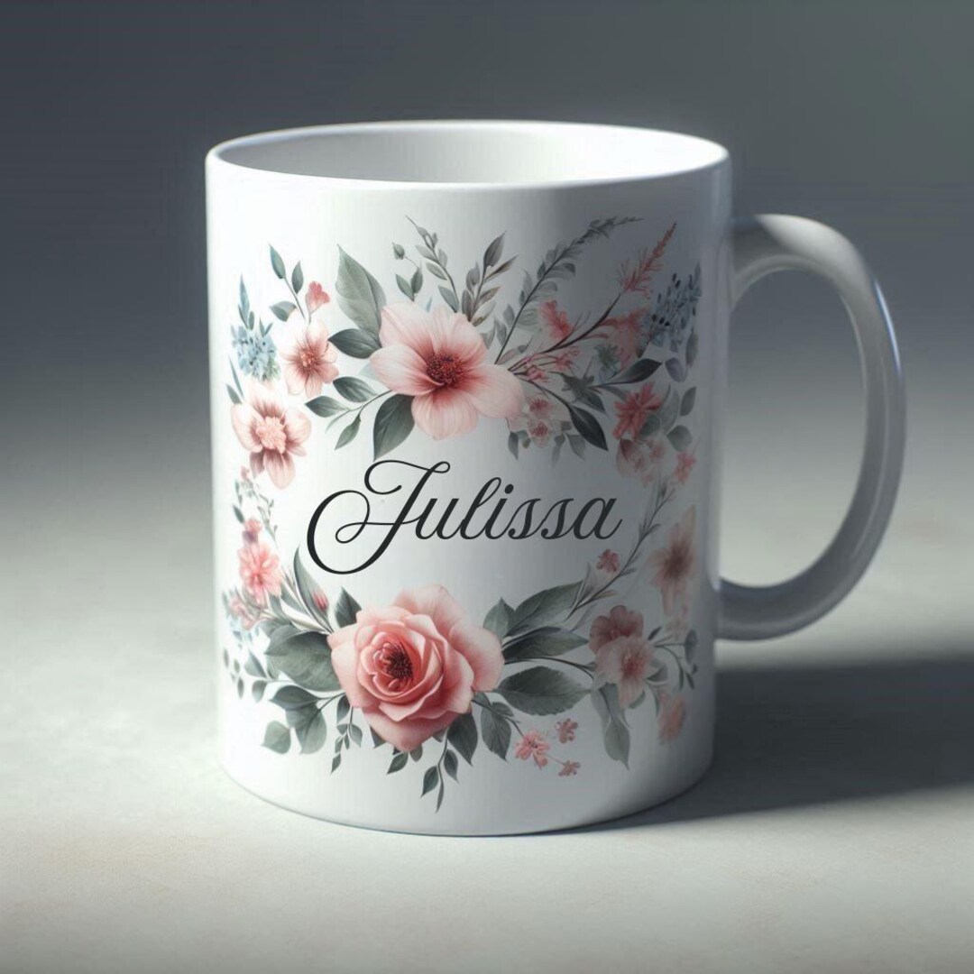 Customizable Ceramic Cup for Coffee and Tea Lovers Personalized Mug ...