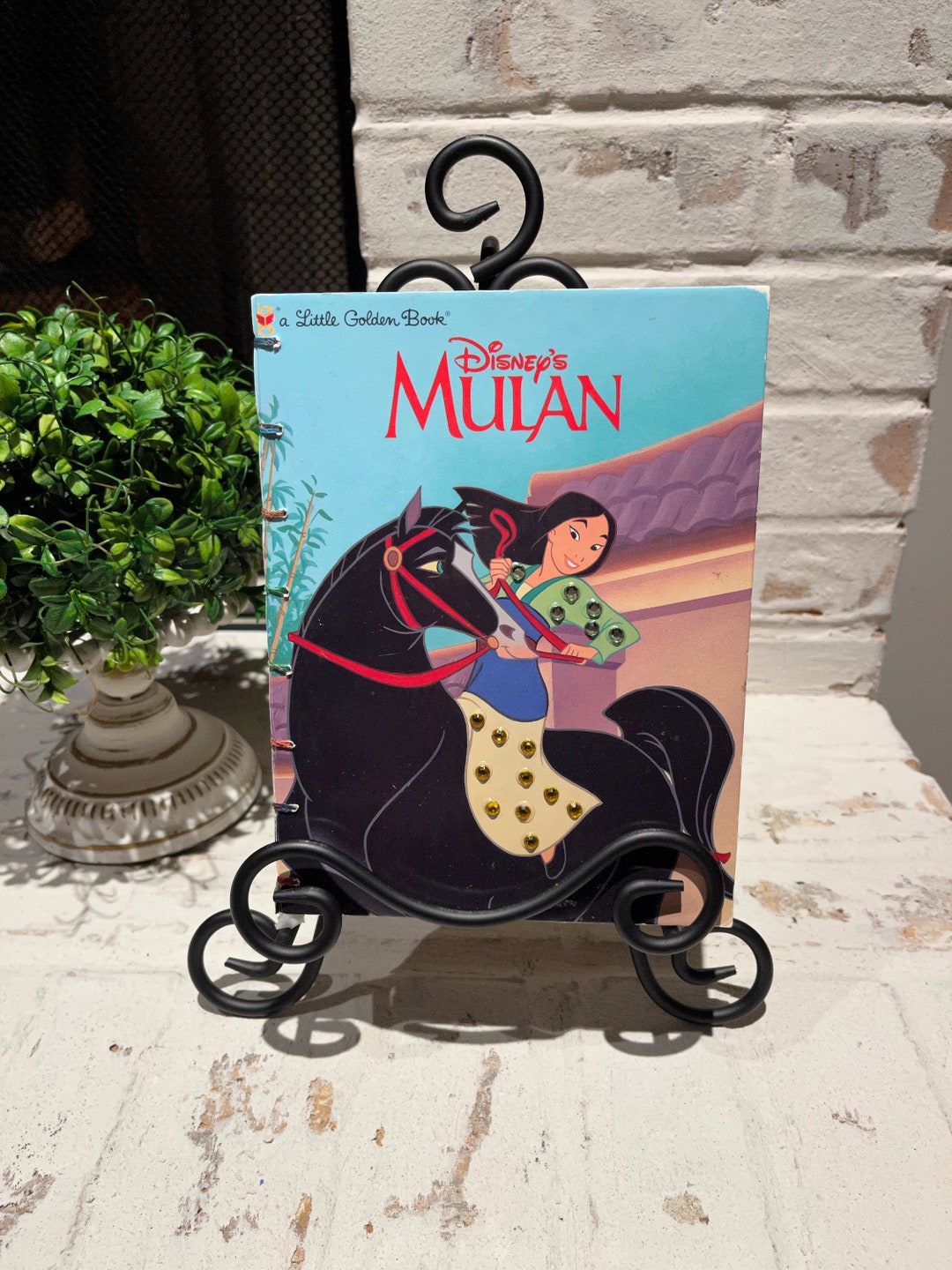 Vintage Little Golden Book Journal, mulan - Etsy