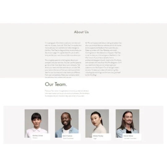 WIX Website Template | 4 Page Website | Climate Change Non-profit ...