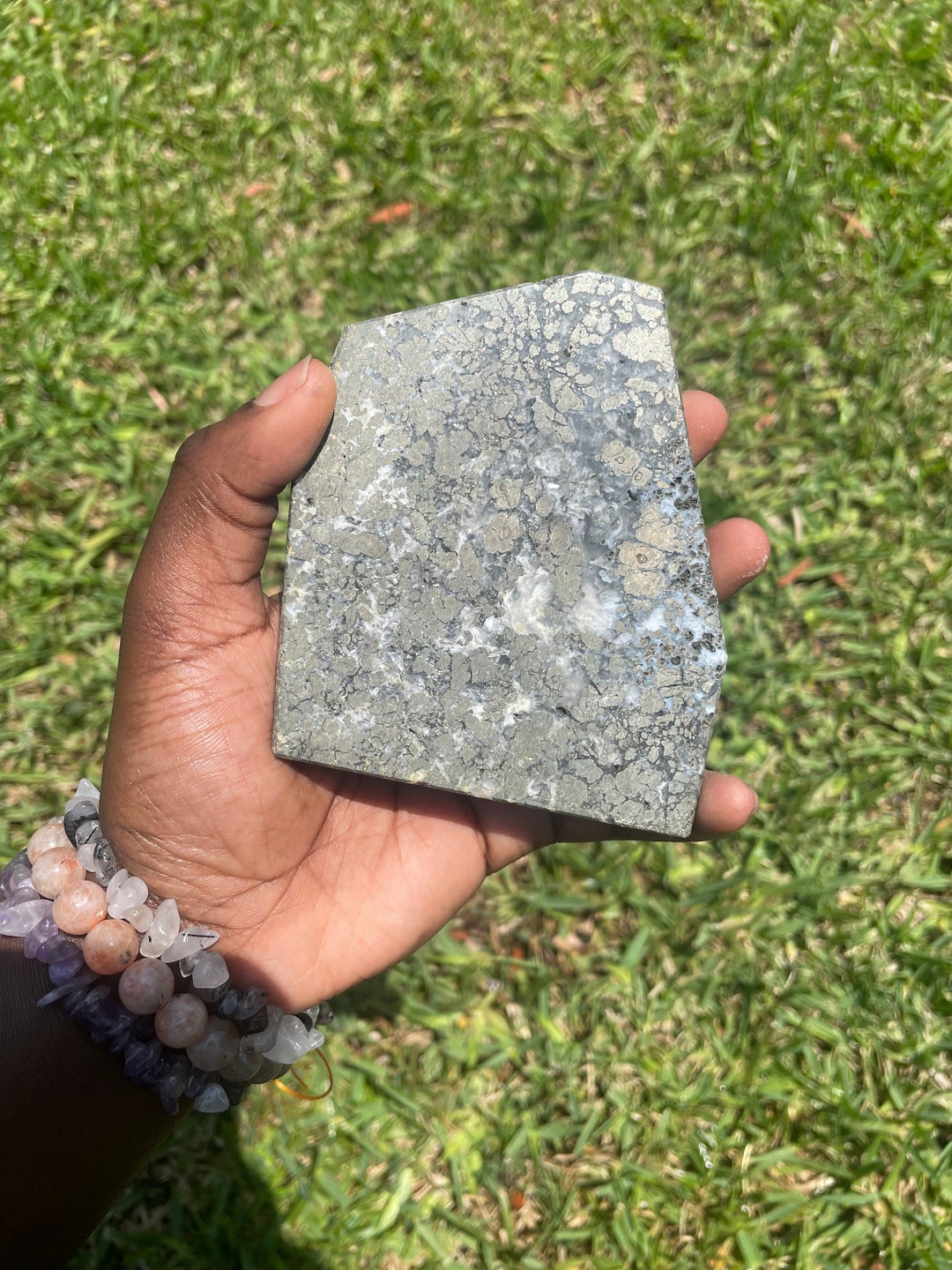 Natural Pyrite Slab, Geology, Pyrite Ore, Home Decor, Fossil, Mineral ...