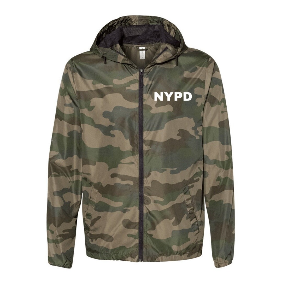 Unisex Lightweight Windbreaker Full-zip Jacket NYPD Jacket New - Etsy