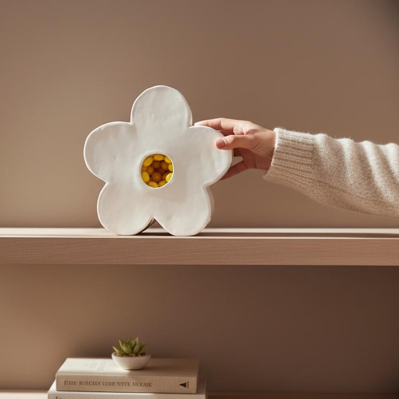 Handmade Ceramic Flower Vase – Limited Edition Artisan Home Decor - Etsy