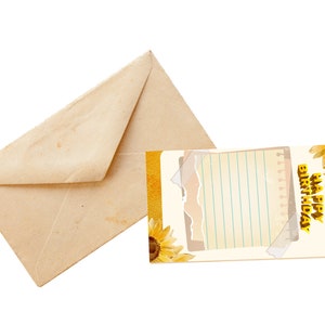 Printable Birthday Card Package | Writing Box Card| Instant Download ...