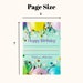 Printable Birthday Card Package | Writing Box Card| Instant Download ...