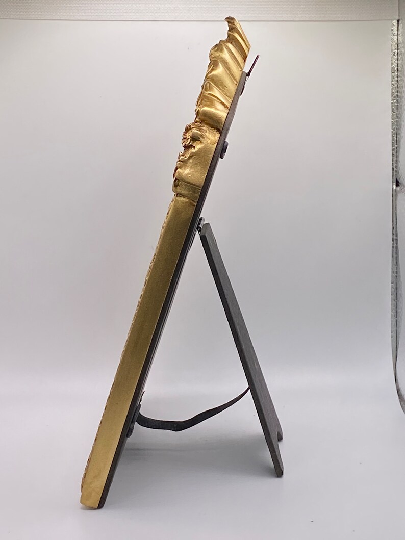 Actual Real Preserved Spiders Web Caught in a Gothic Gold Arch Picture ...