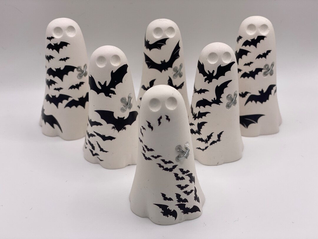 Old Goole Ghouls Cross Your Heart Ghost Bat Ghost - Etsy