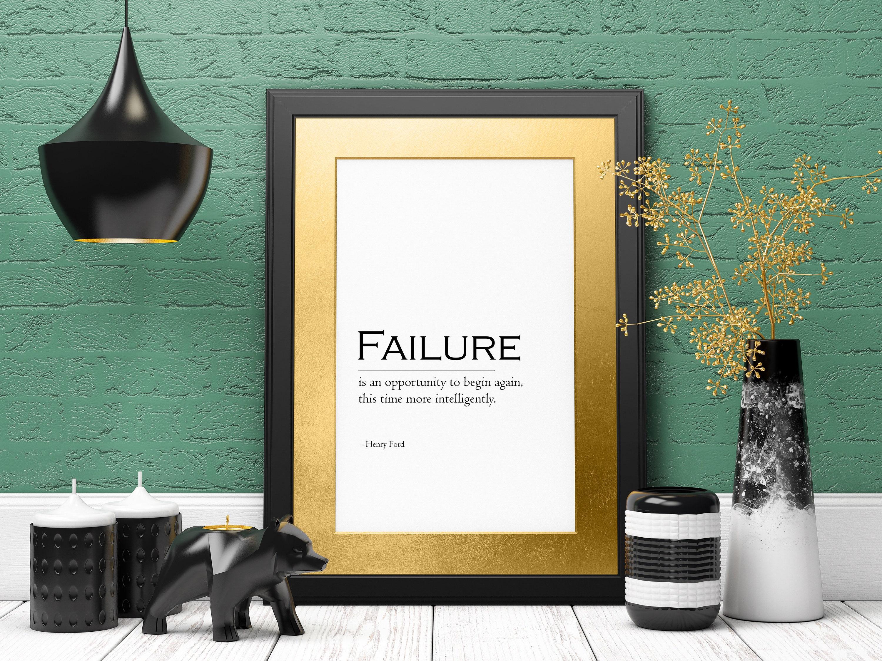 Failure is an Opportunity to Begin Again Henry Ford Quote, Digital ...