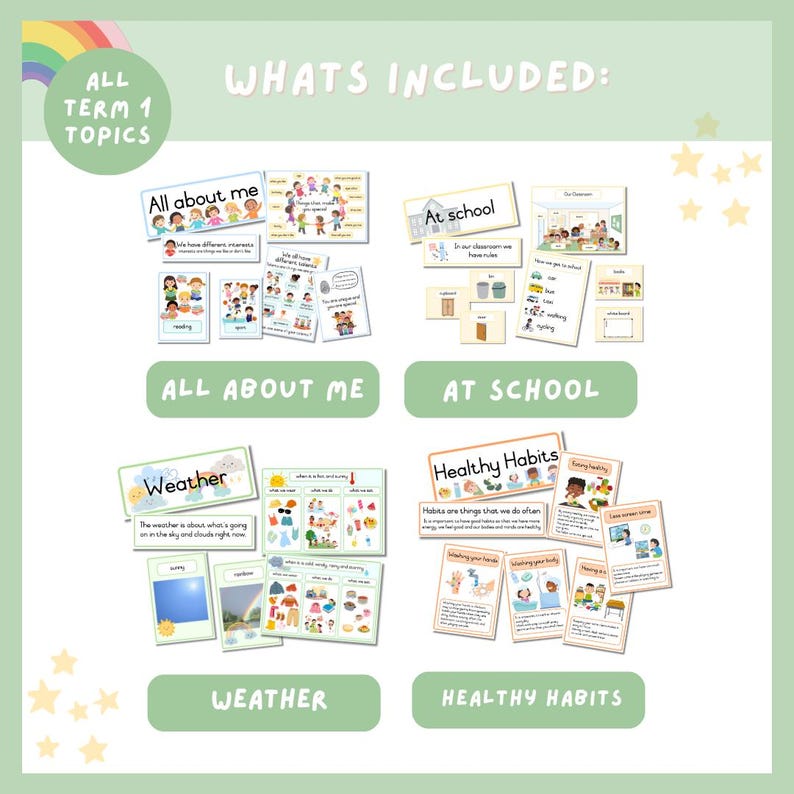Grade 1 Life Skills Term 1 and 2 | CAPS Aligned Printable Bundle (PDF ...