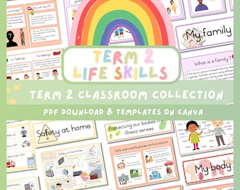 Grade 1 Life Skills Term 2 Bundle | My Body, Family, Safety (PDF ...
