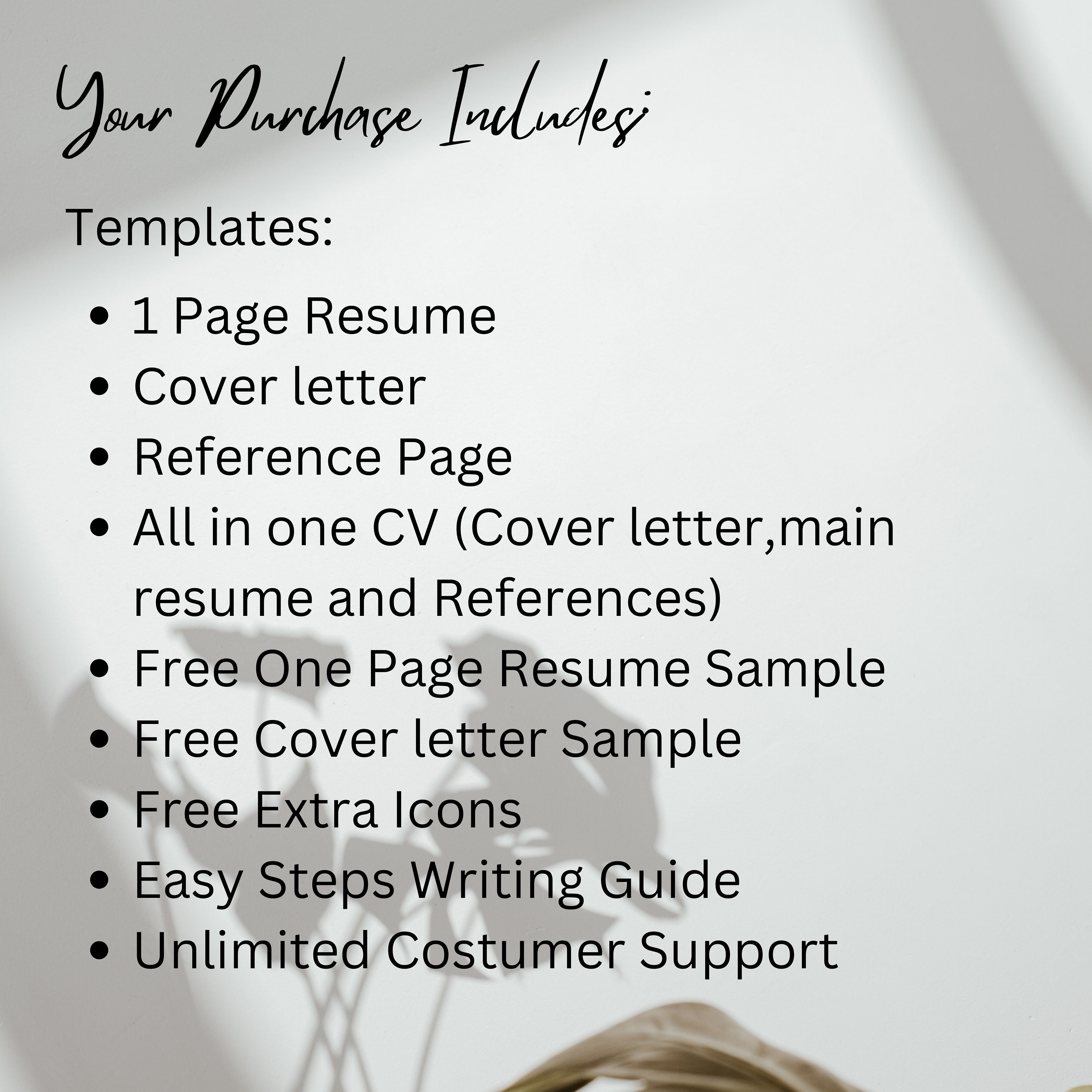Human Resources Resume Template Modern Template in Word Creative HR ...