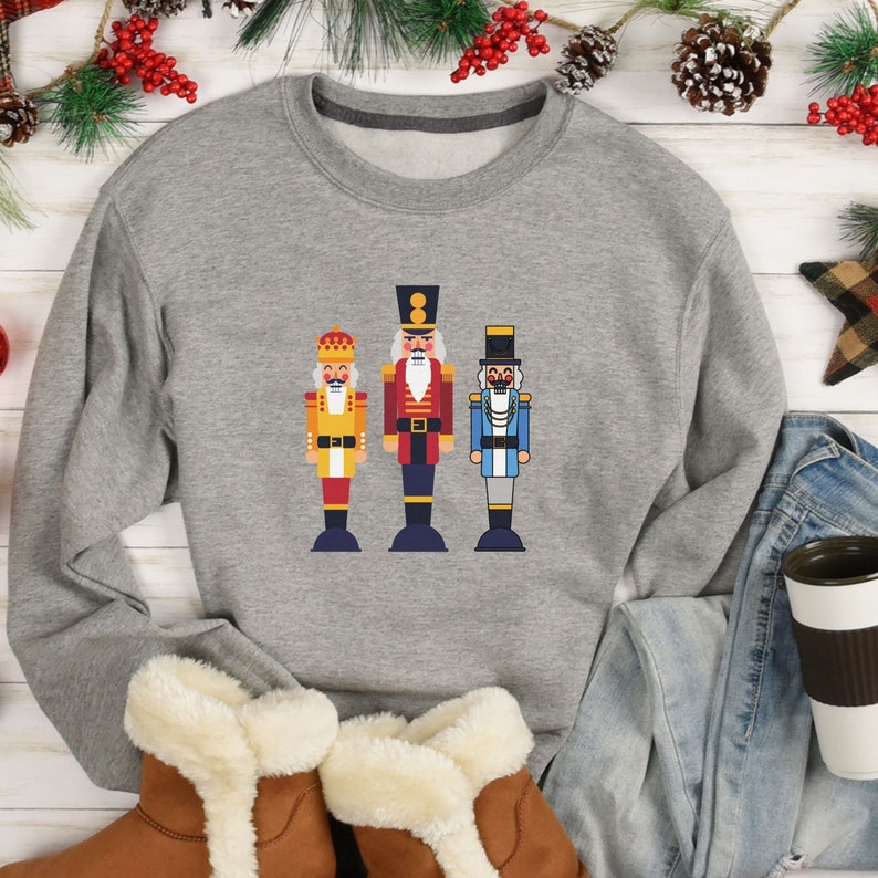Youth Nutcracker Ballet Sweatshirt,nutcracker Sweatshirt,ballet Lover Shirt,christmas Sweater ...