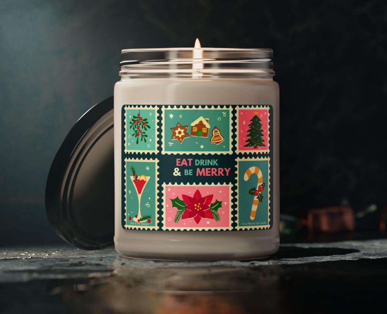 Retro Traditions Christmas Soy Candle,funny Christmas Candle,secret ...