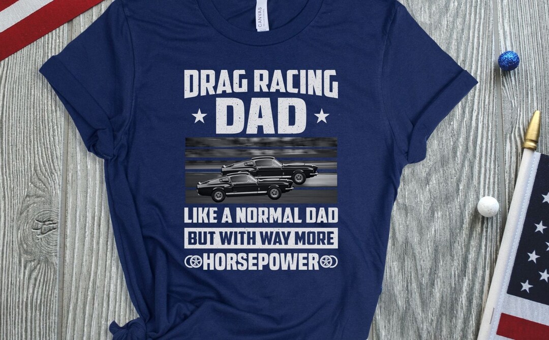 Drag Racing Dad Shirt,racing Dad Shirt,drag Racing,checkered Flag Shirt ...