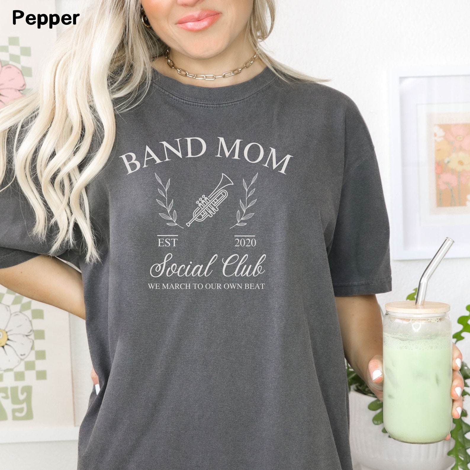 Custom Band Moms Social Club Tee,personalized Band Mom Shirt,band Mom ...