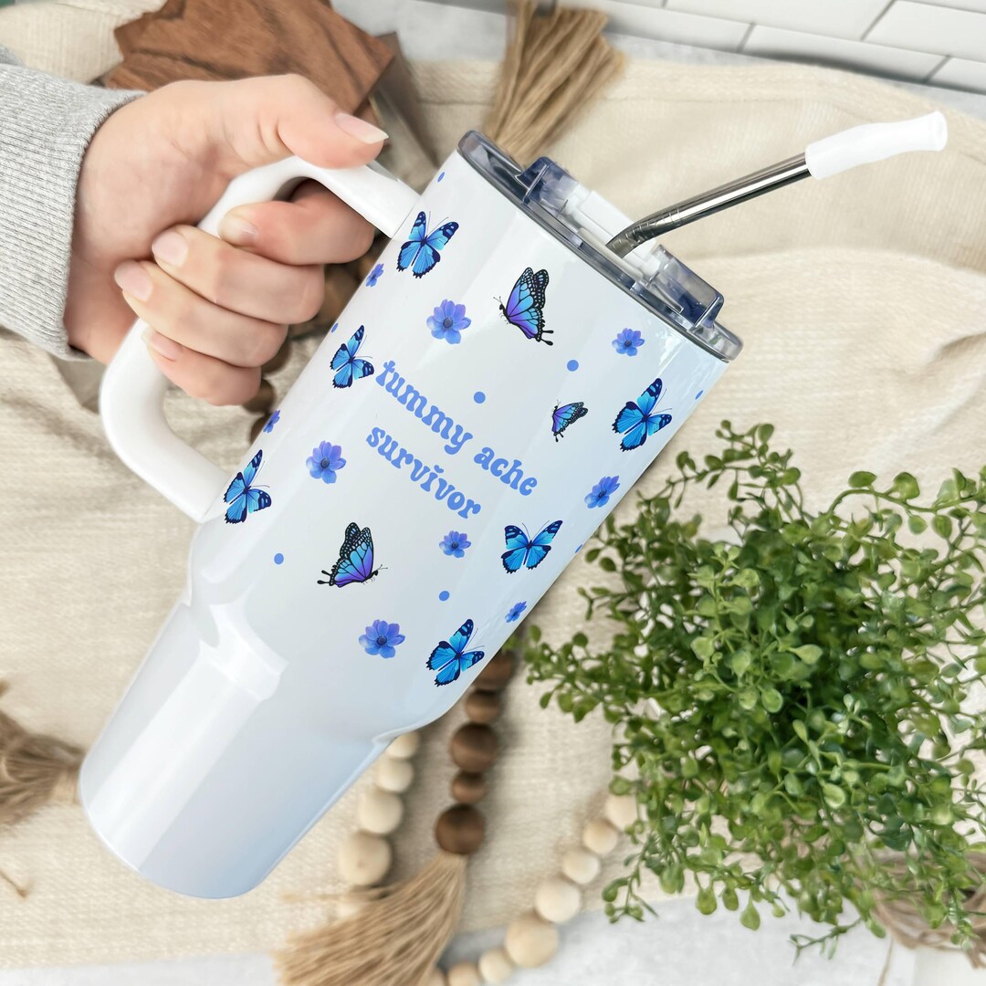 Tummy Ache Survivor Tumbler: Funny IBS Gift, 40 Oz Stainless Steel - Etsy