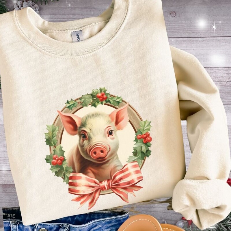 Pig Sweater - Etsy