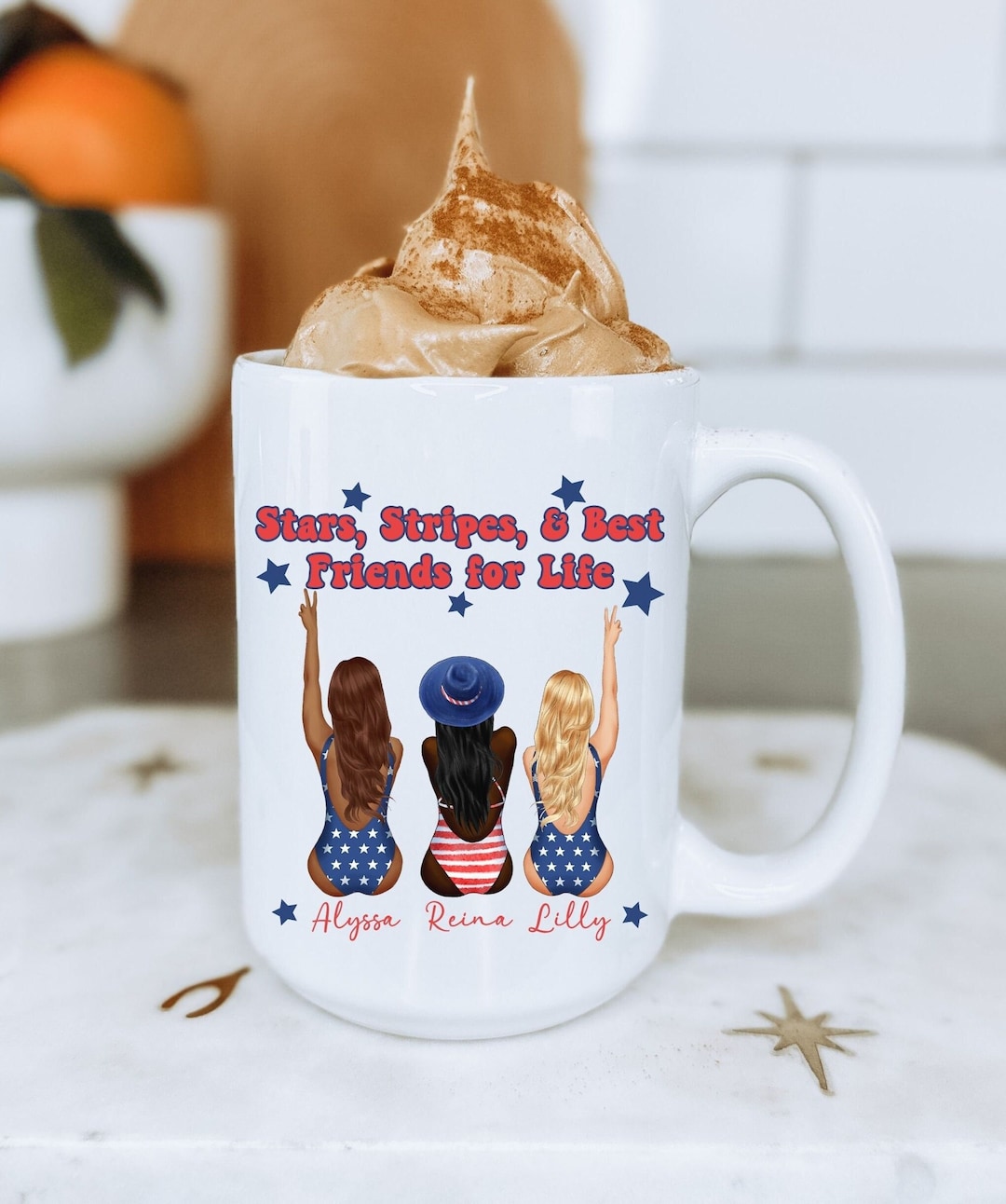 Custom Best Friend Mug, Best Friend Gift for Birthday, Funny Coffee Mug ...