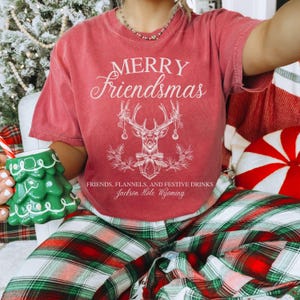 Friendsmas Party Custom Colors Shirt,merry Friendsmas Shirt,christmas ...