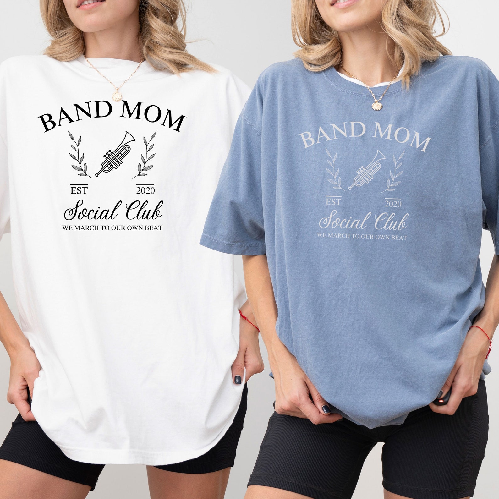 Custom Band Moms Social Club Tee,personalized Band Mom Shirt,band Mom ...