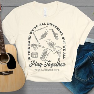 Custom Marching Band Tee,personalized Band Mom Shirt,band Mom,custom ...